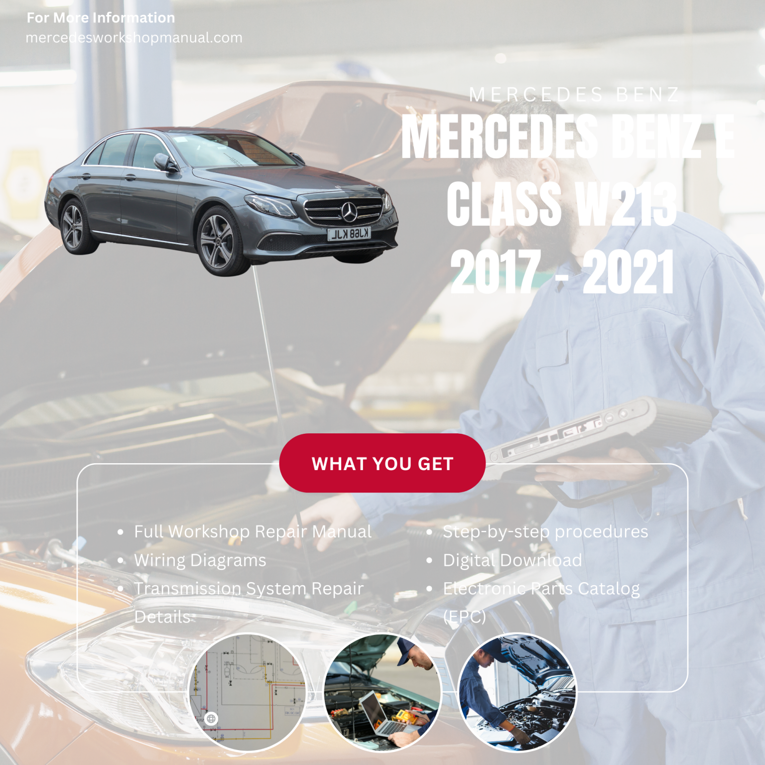 Mercedes Benz C Class W205 PDF Workshop, Service & Repair Manual 2014 ...