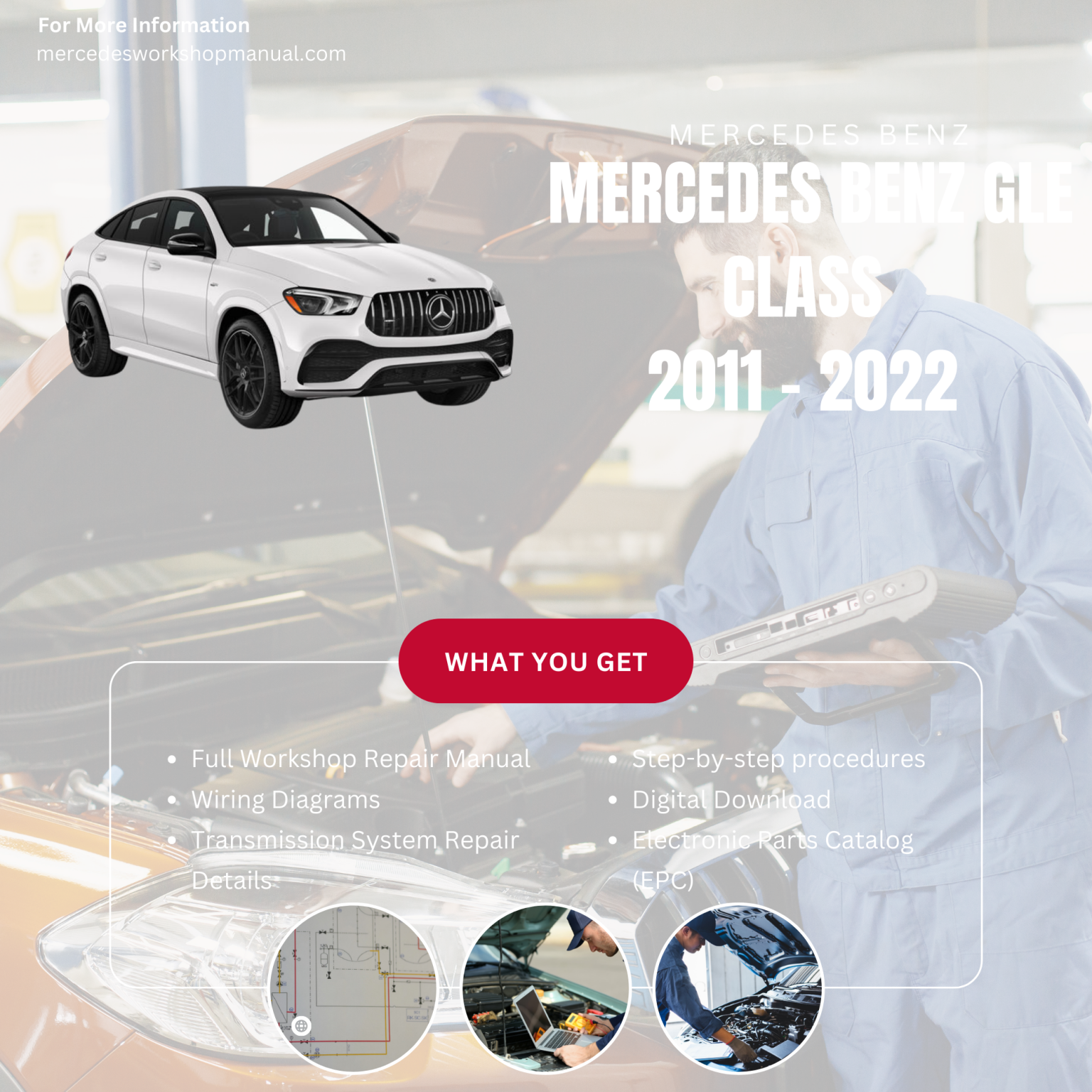 Mercedes Benz C Class W204 PDF Workshop, Service & Repair Manual 2008 ...