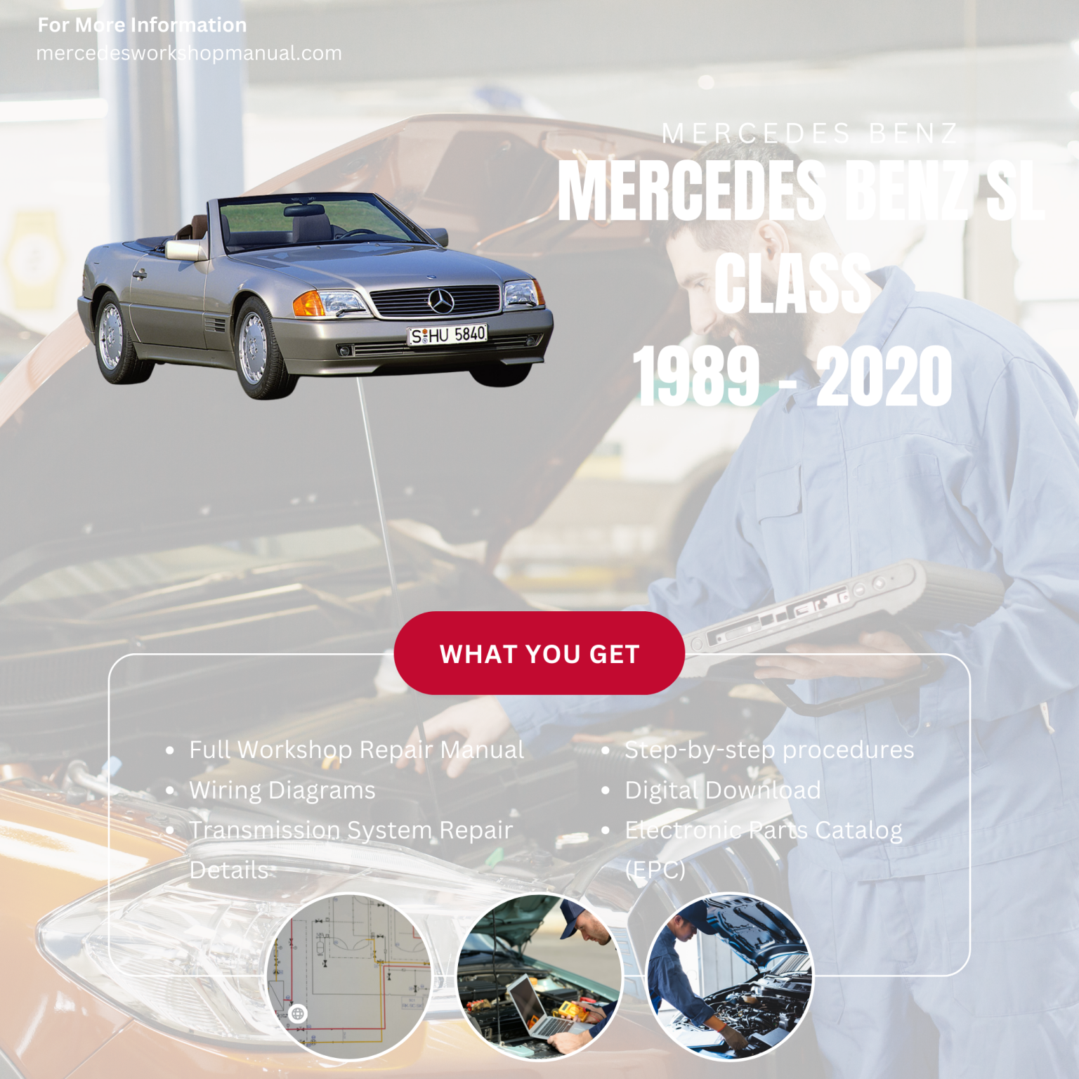 Mercedes Benz WIS ASRA EPC EWD Workshop, Service & Repair Manual 1986 ...